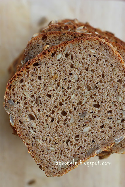 aguonėlė: Ruginė duona su saulėgrąžomis