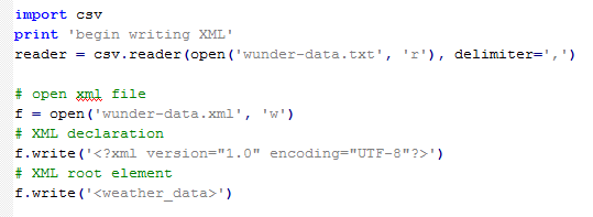 Valence Analytics: Python: Converting CSV to XML and JSON