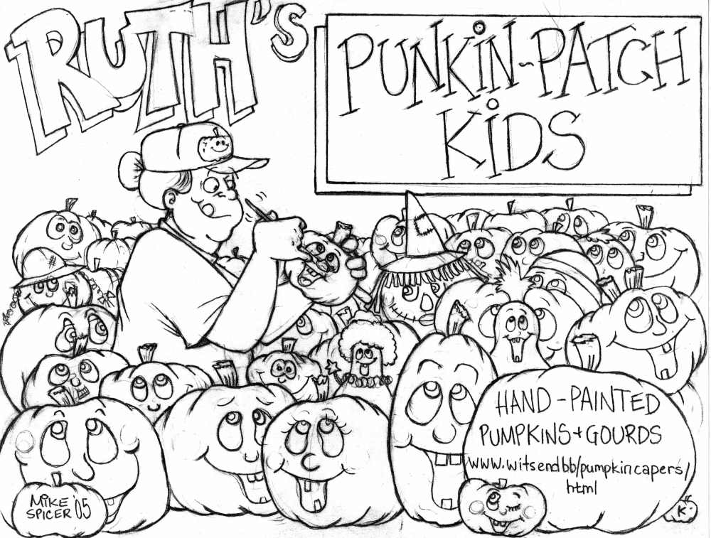 Mike Spicer Cartoonist / Caricaturist.: A Cartoon I did for Ruth.