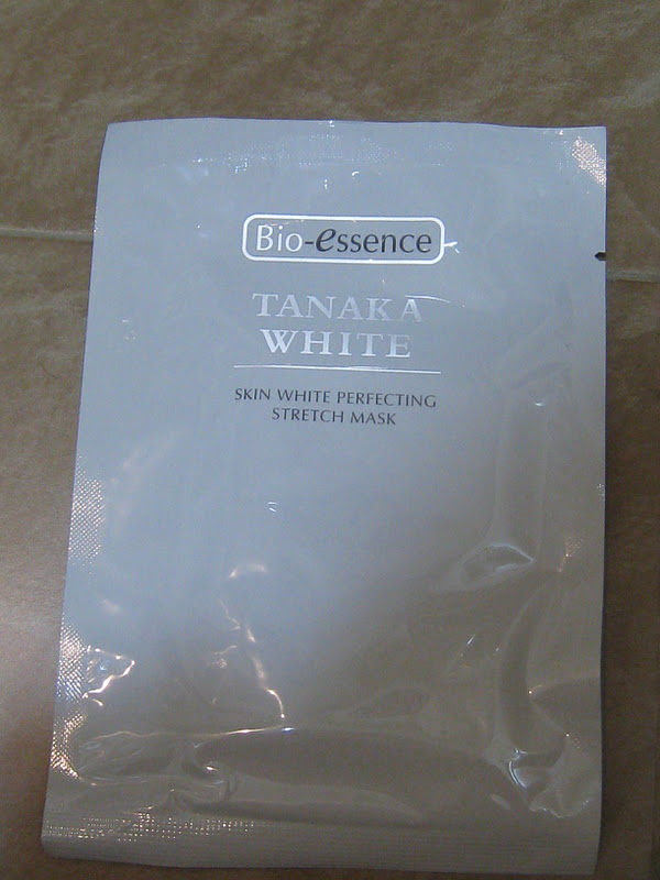 Beauty Blog: Bio-essence Tanaka White Skin White Perfectiong Stretch Mask