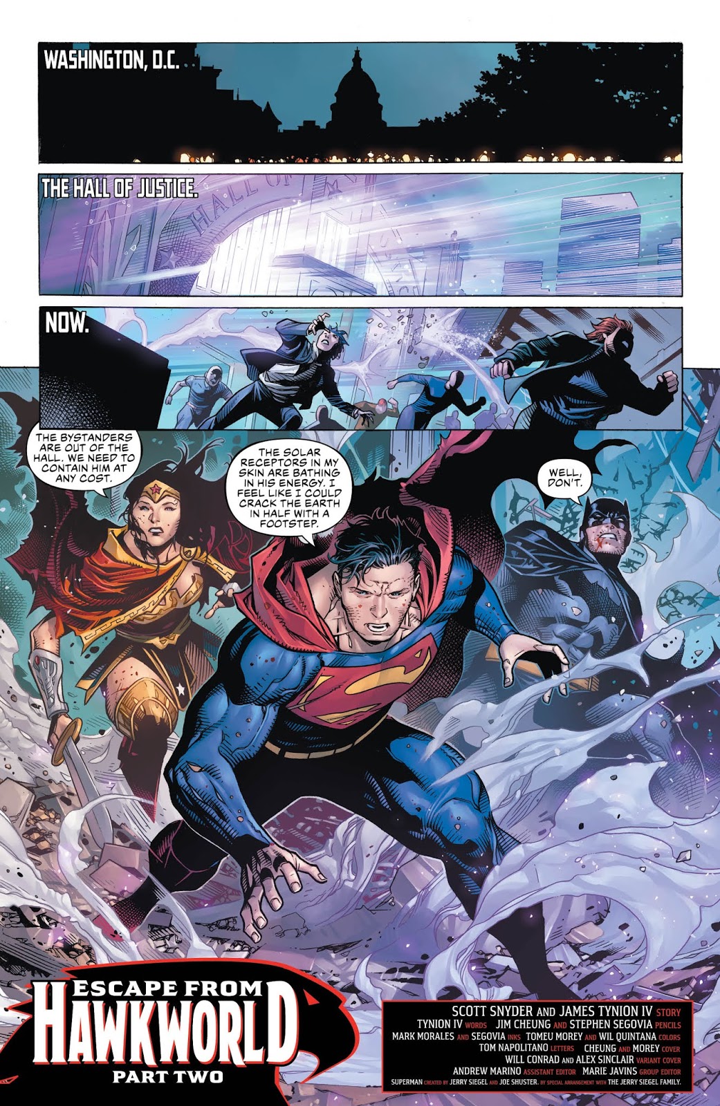 Weird Science DC Comics: PREVIEW: Justice League #15