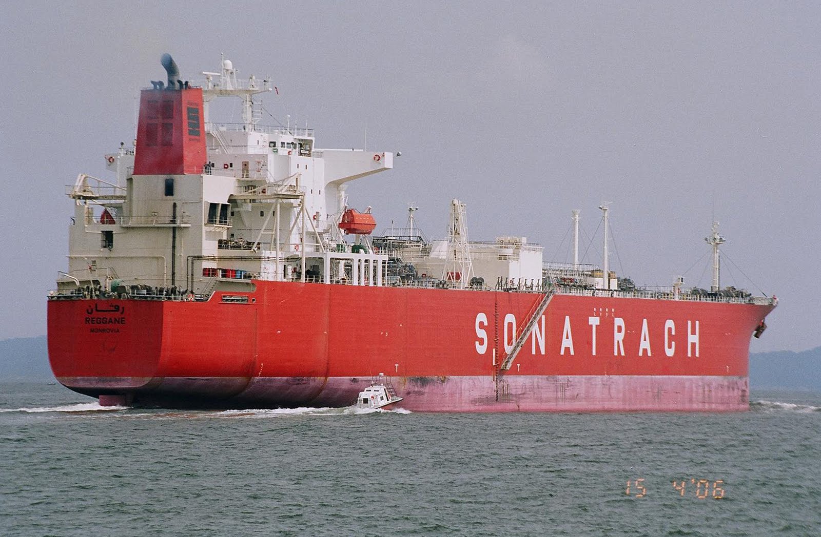 Santos Shiplovers: M/T LPG/C Reggane / ELXO6