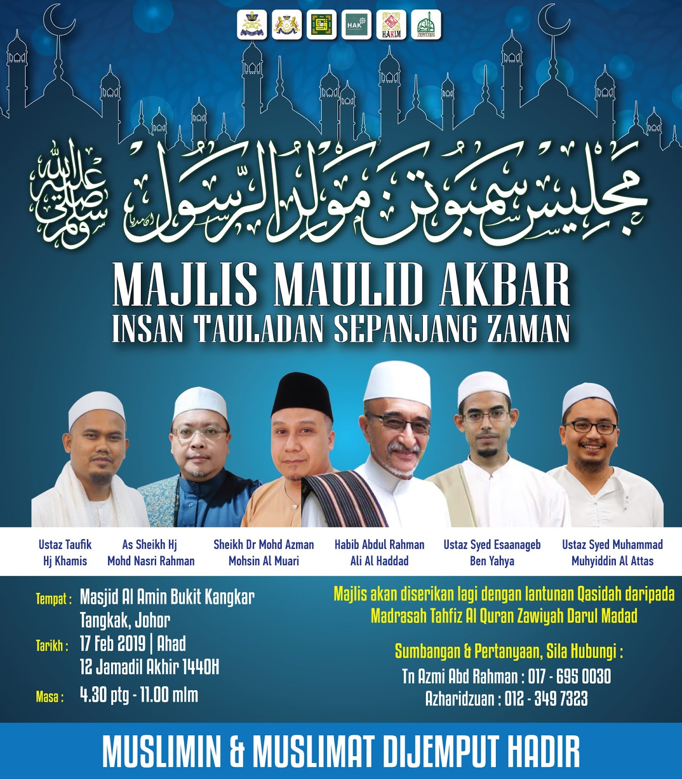 Maulid Akbar Tangkak, Johor | Design For Daawah | Tempah Design Murah ...