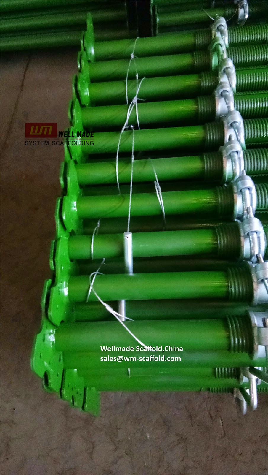 Adjustable Steel Prop Scaffold Shoring Jacks-Heavy Duty Acrow Props ...