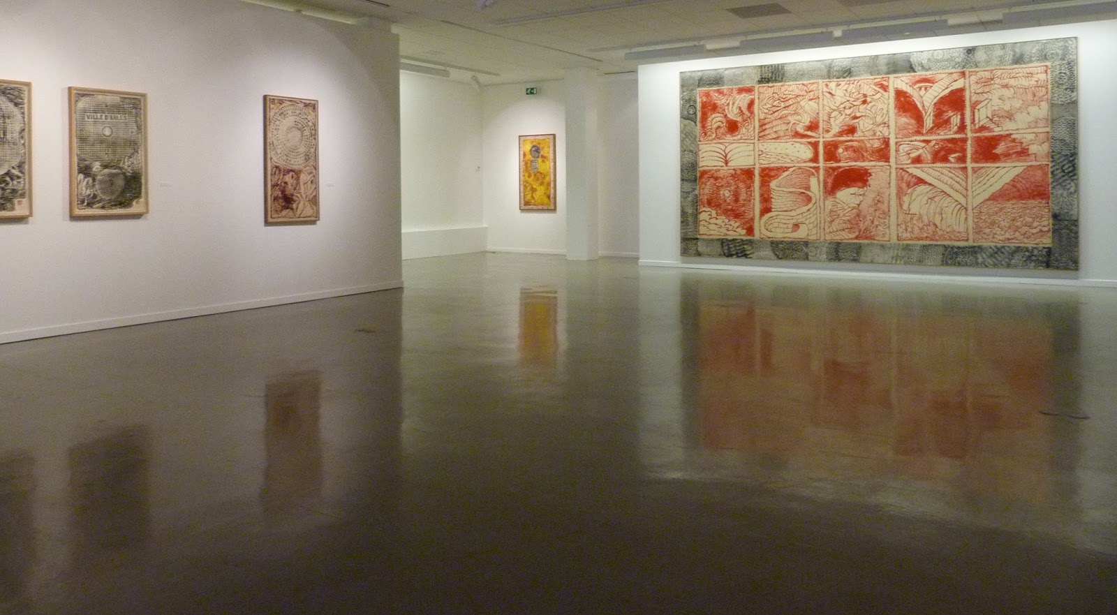 WATERSCHOENEN: PIERRE ALECHINSKY 'Les Palimpsestes' in Centre de la ...