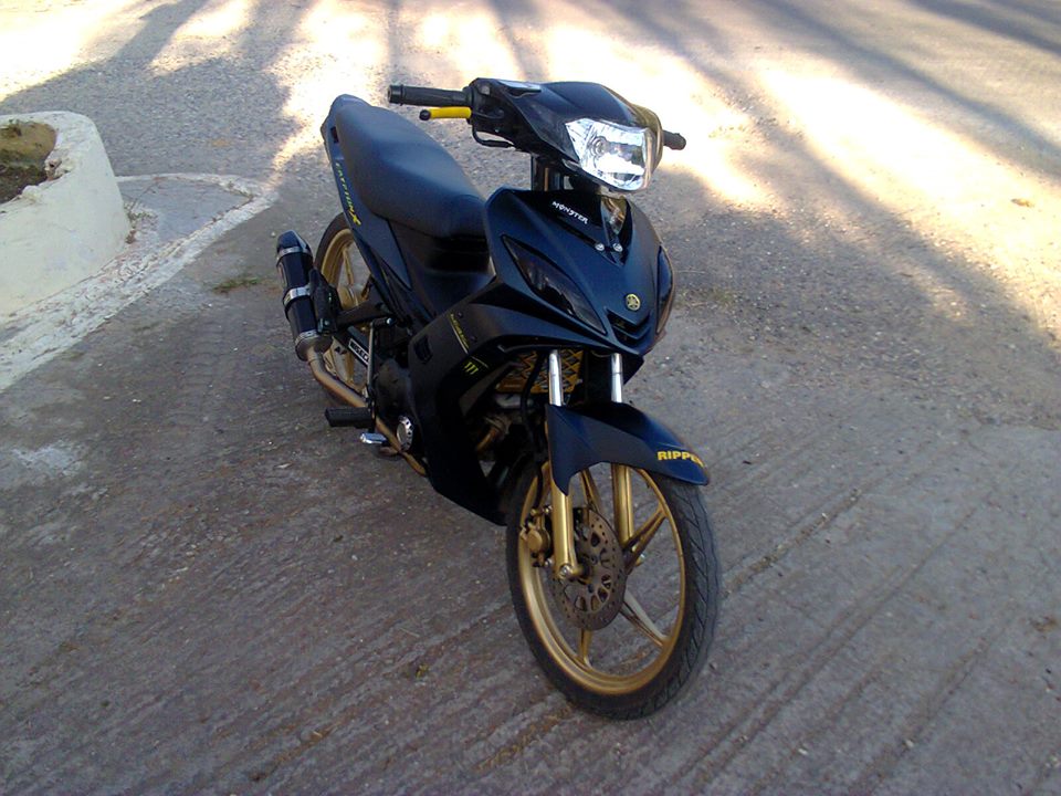 Mikrowio me dio rodes: Yamaha Crypton X Race Tech