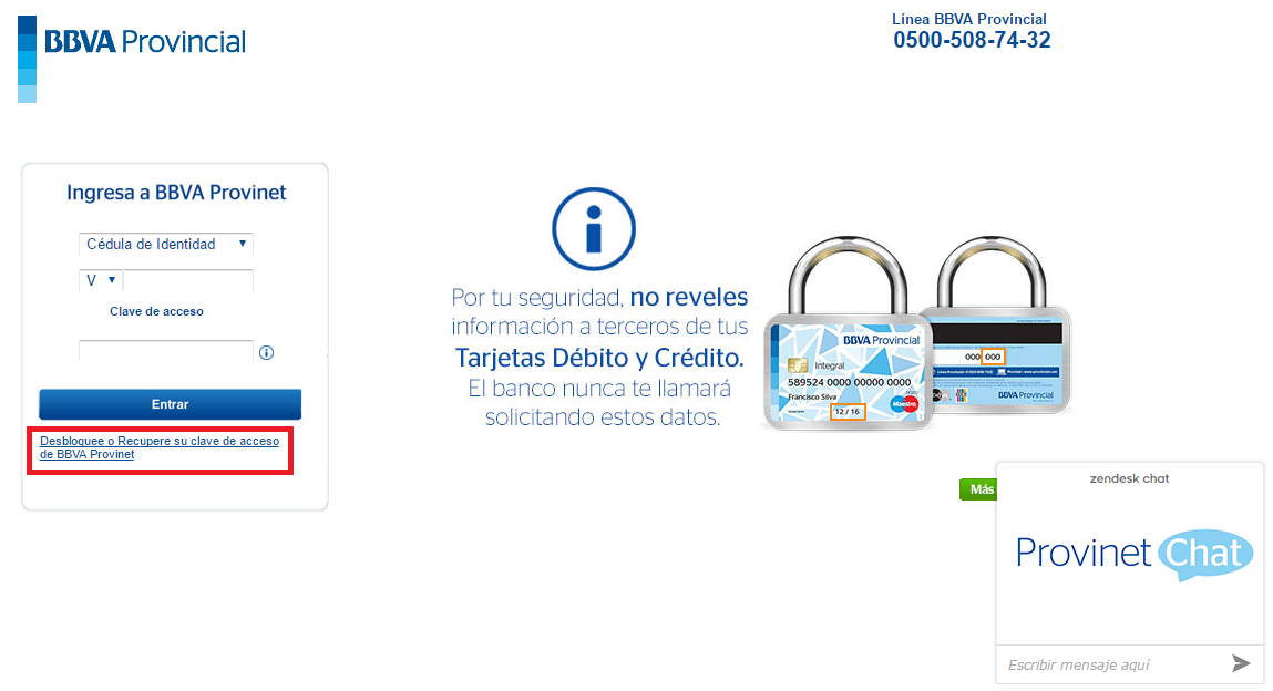 Recuperar Usuario Provinet Personas - Método 1 - Paso a Paso - BBVA ...