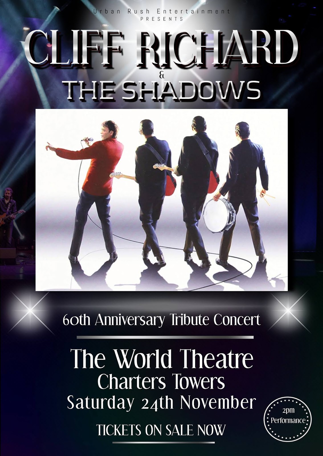 The World Theatre - Charters Towers: CLIFF RICHARD & THE SHADOWS [LIVE ...