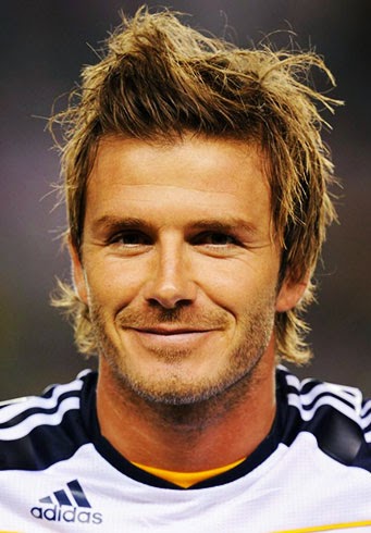 Gaya dan model rambut david beckham