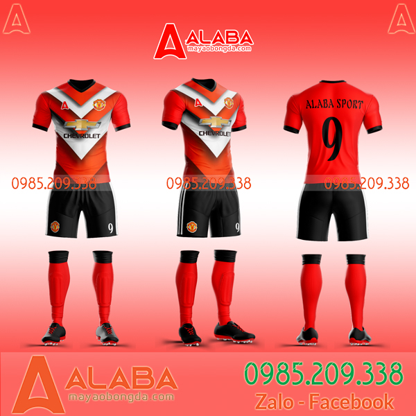 Áo Đấu MU 2019 2020 Màu Đỏ Thiết Kế Riêng Đẹp Và Độc - Mã ALB MU03 ...