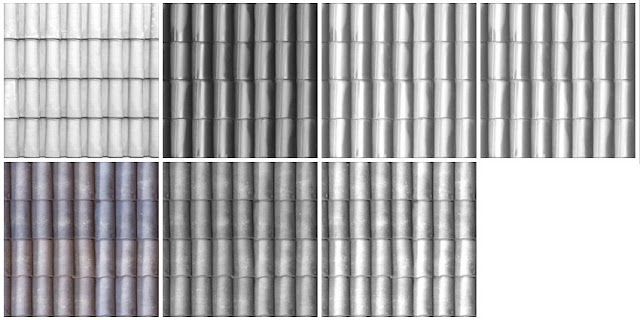 SKETCHUP TEXTURE: TEXTURE ROOFS