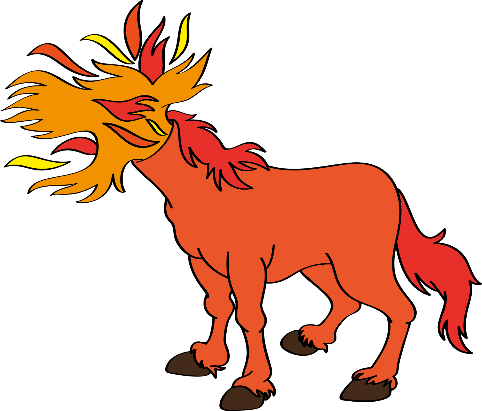 Imagem Png Mula sem cabeça fundo transparente