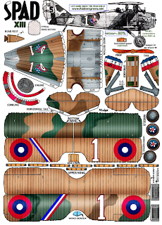 Paper Wargames: SPAD XIII