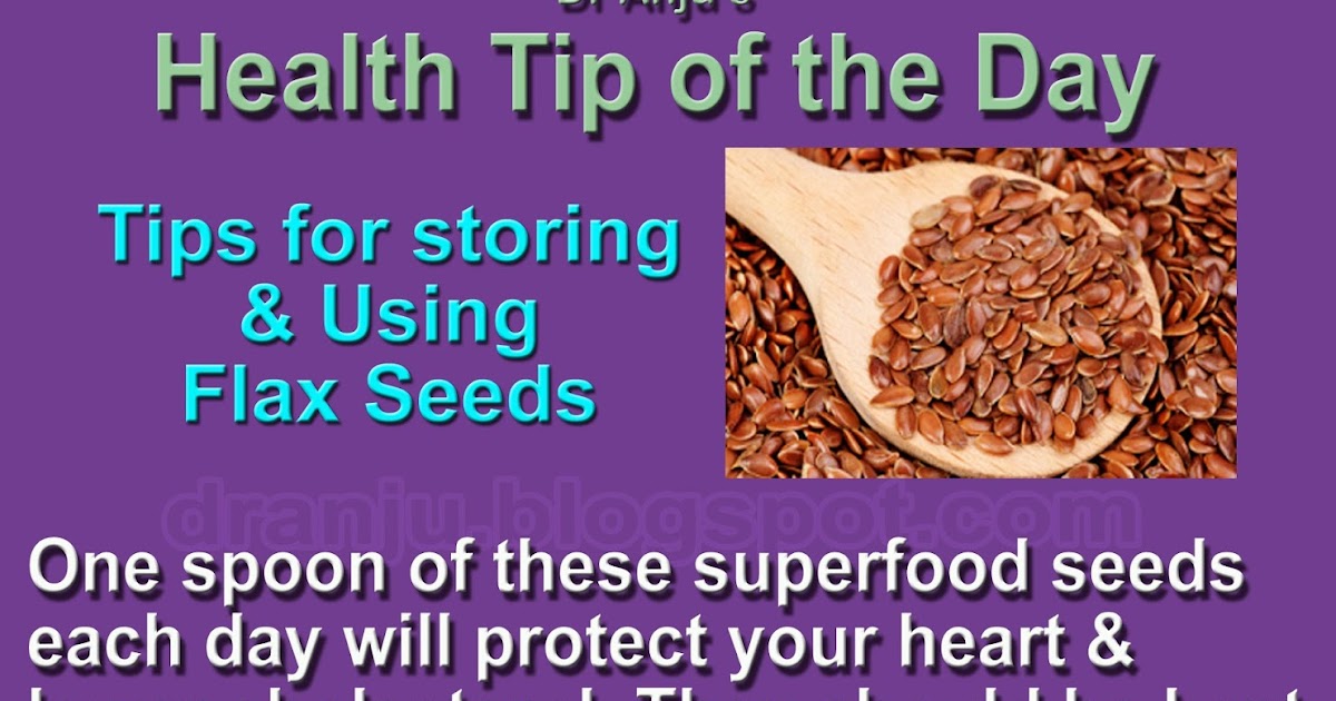 Dr. Anju's Health Tips: Health Tip of The Day - 19th April