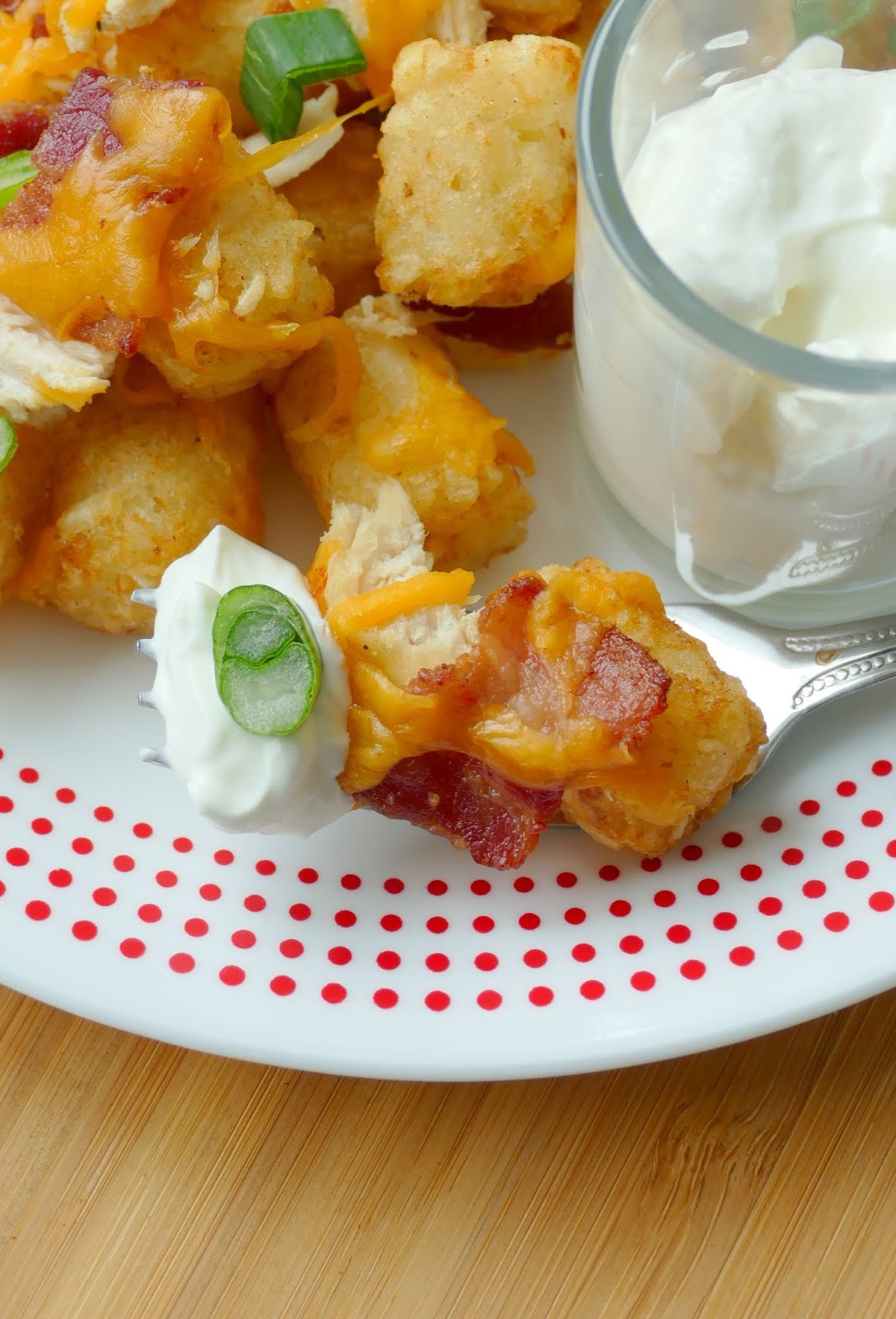 Cheesy Chicken and Bacon Tater Tots Recipe