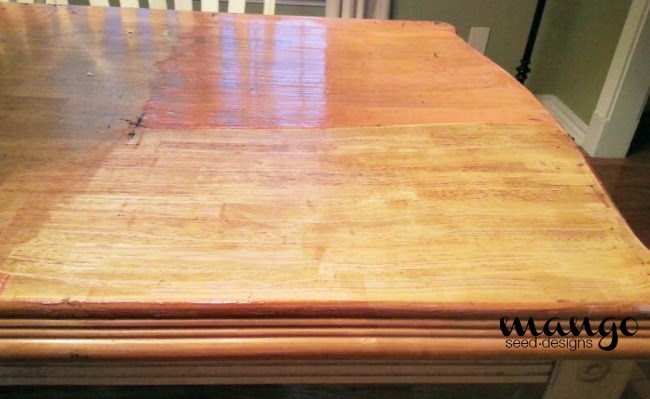 Three Mango Seeds: How to Strip Your Dining Table the EZ Way!