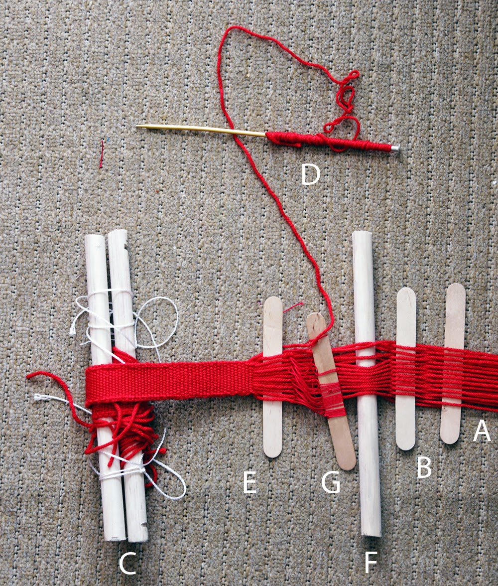 Cauliflower Laboratories: Backstrap Loom Weaving