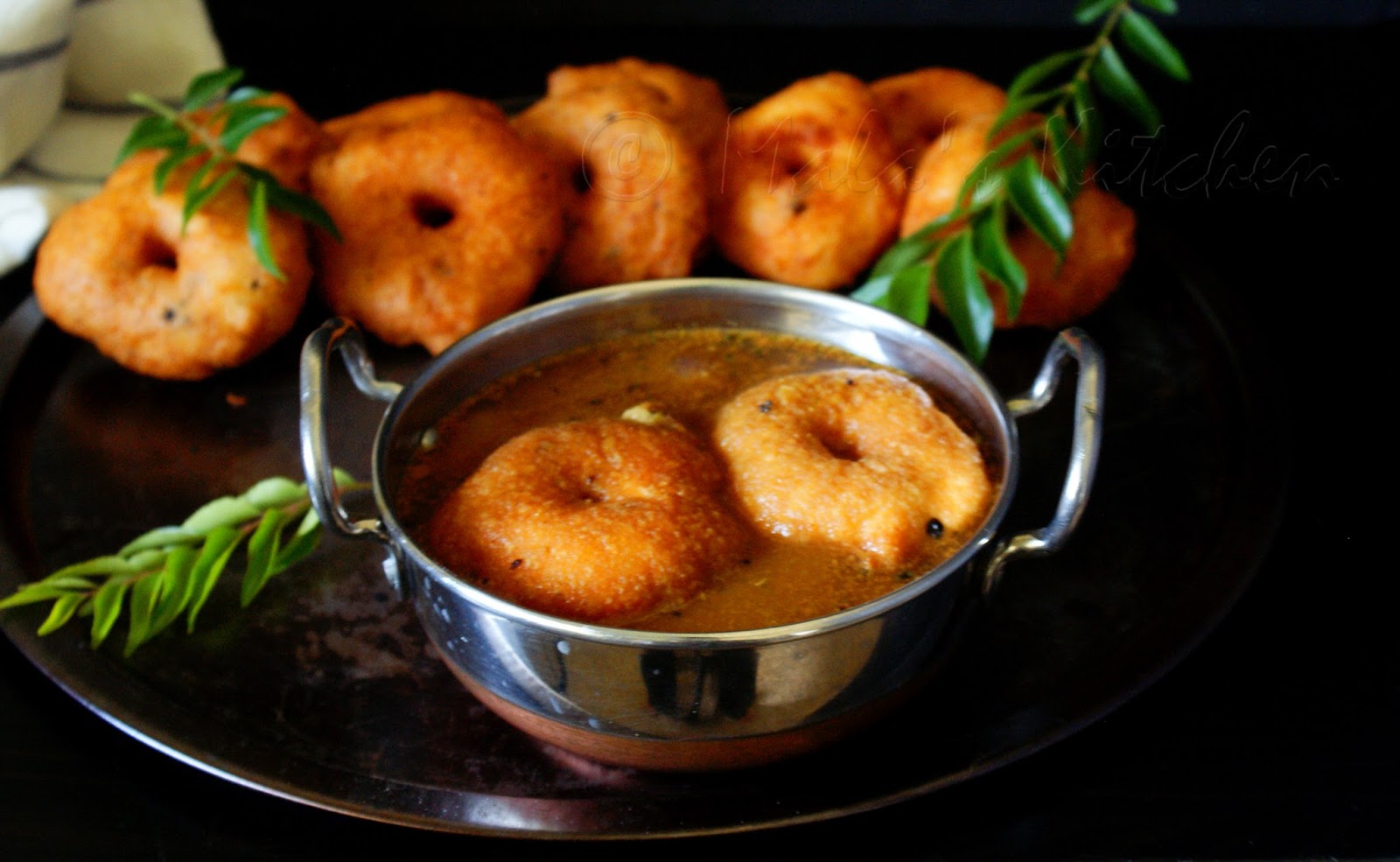 Sambar Vada | Vada Sambar - Malas-Kitchen