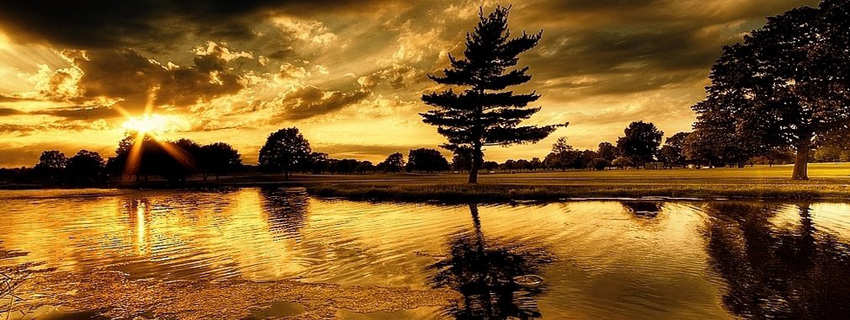 Free Blog Art: Beautiful Sunset Facebook Cover