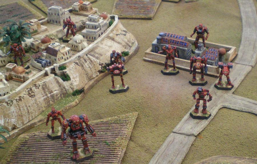 [TMP] "Newly built Alpha Strike Battletech terrain and unit." Topic