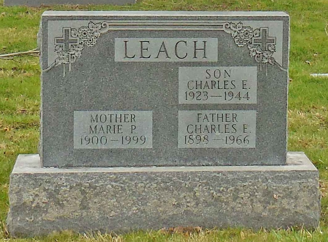 116th Infantry Regiment Roll of Honor: PFC Charles Edward Leach Jr.