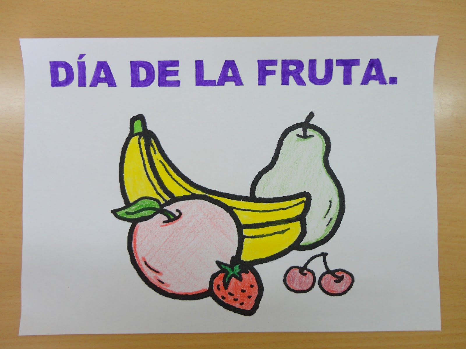 ROCIO OLIVARES. EL AULA DE PT.: DÍA DE LA FRUTA.