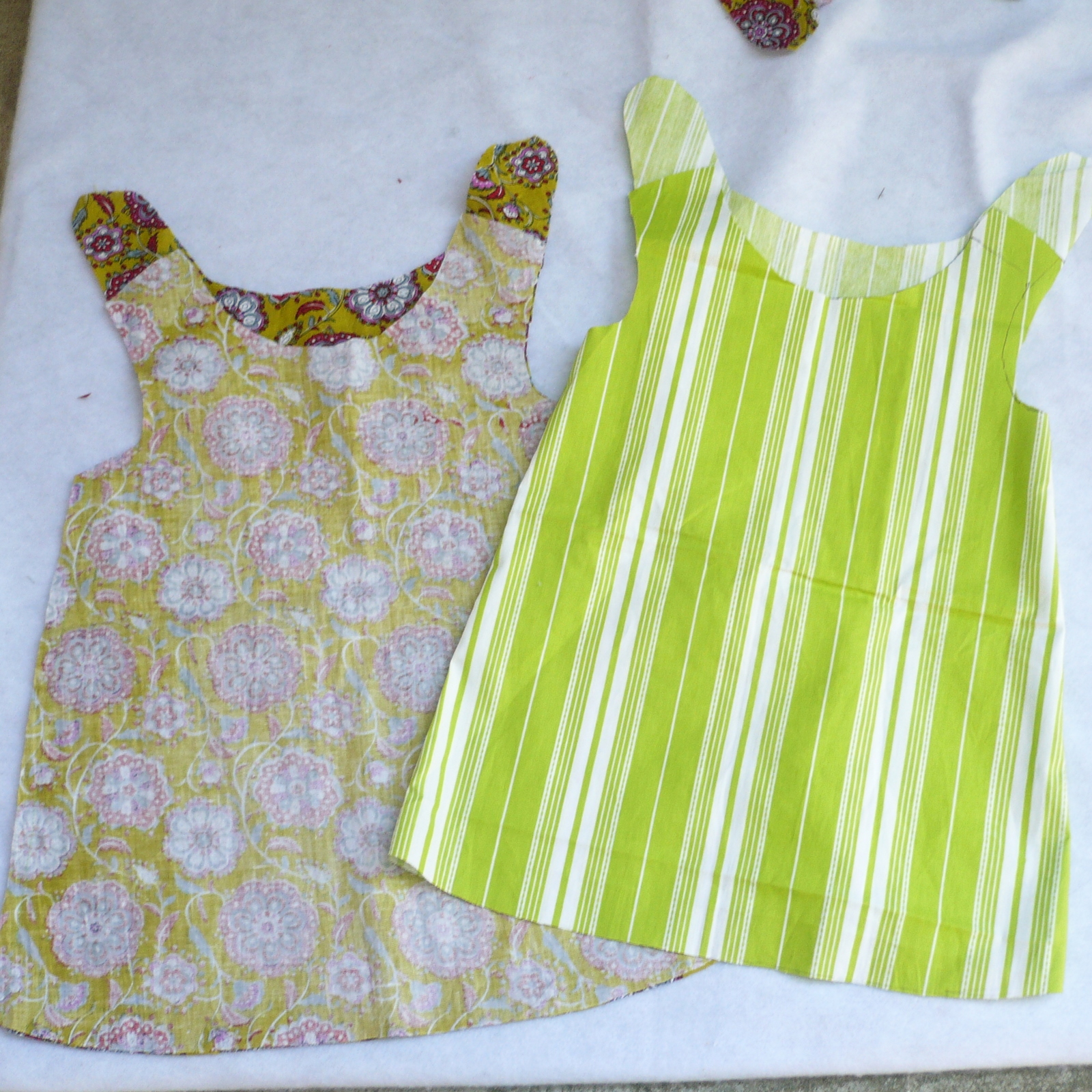 sewing reversible jumper