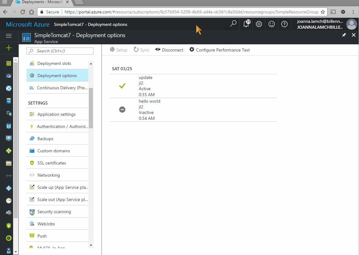 Azure post deployment scripts Azure post deployment scripts