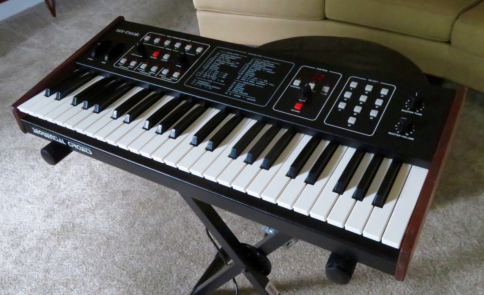 MATRIXSYNTH: Sequential Circuits Six-Trak Vintage Analog Synthesizer SN ...