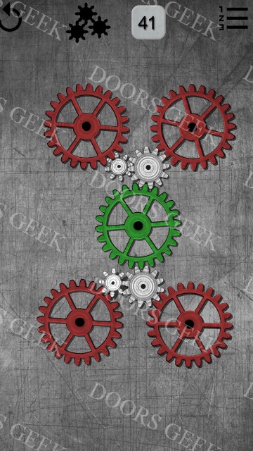 Gears Logic Puzzles Level 41 Solution ~ Doors Geek