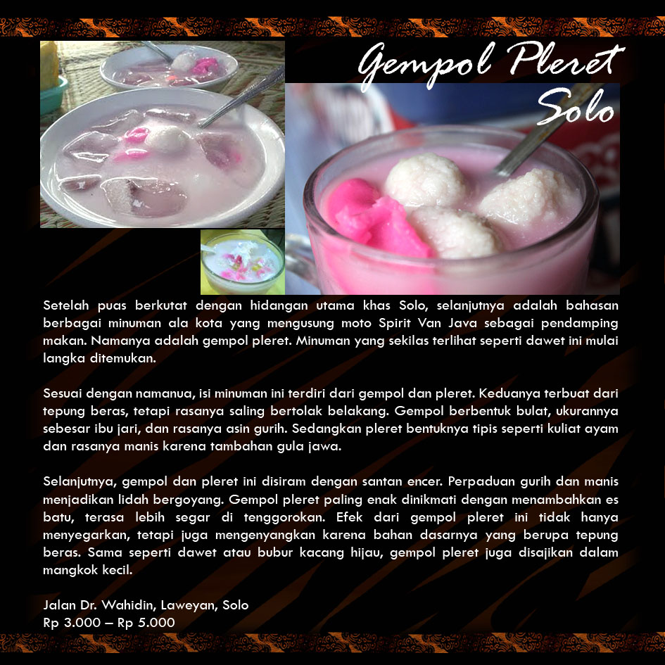 Gempol Pleret Solo ~ Thisisnitos Webblog