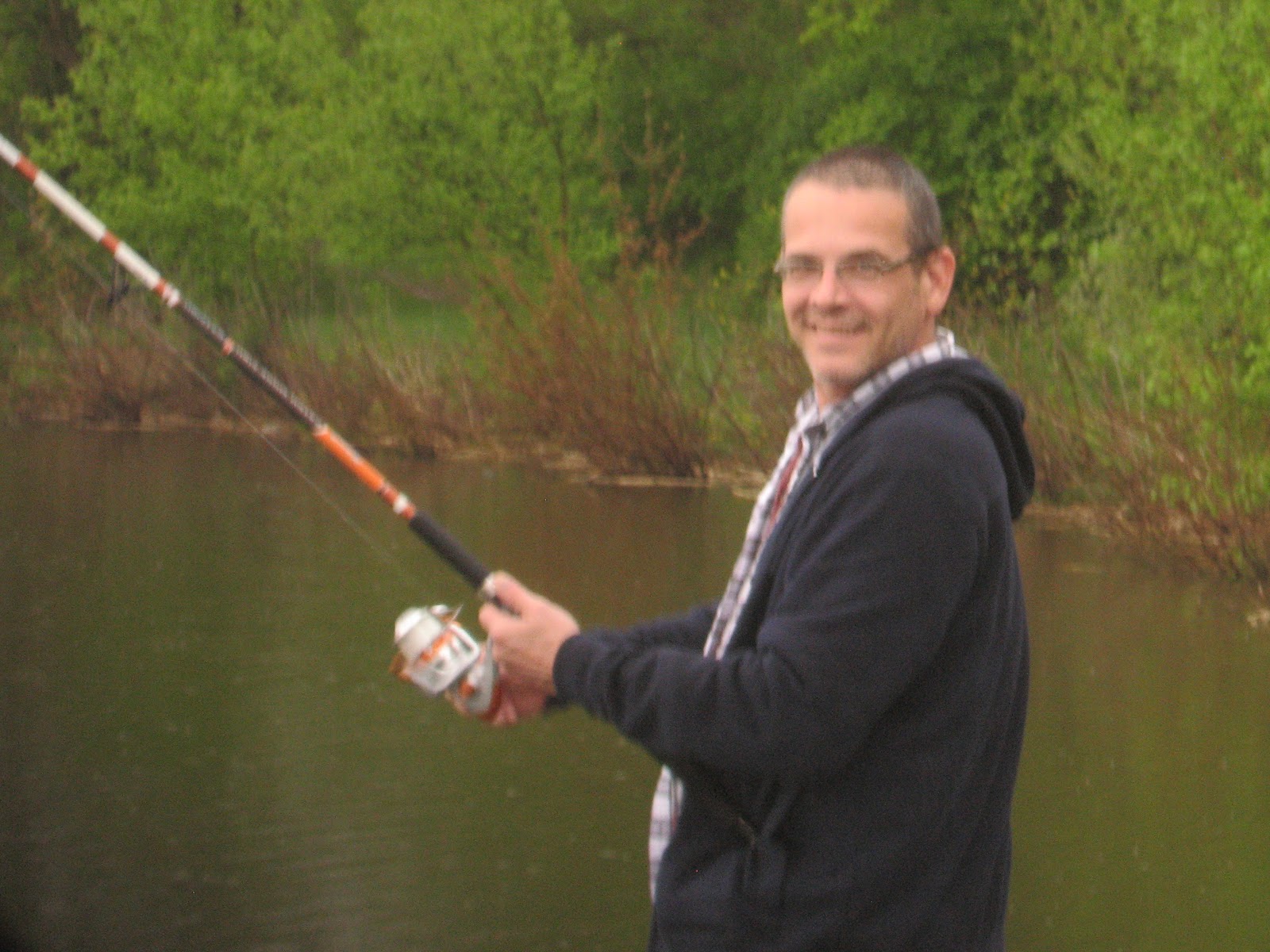 Carroll Bryant: David Fishing #1