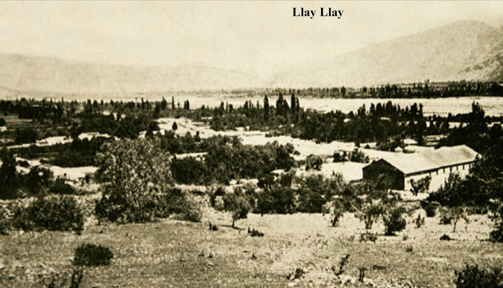 Imágenes de Chile del 1900: Llay Llay