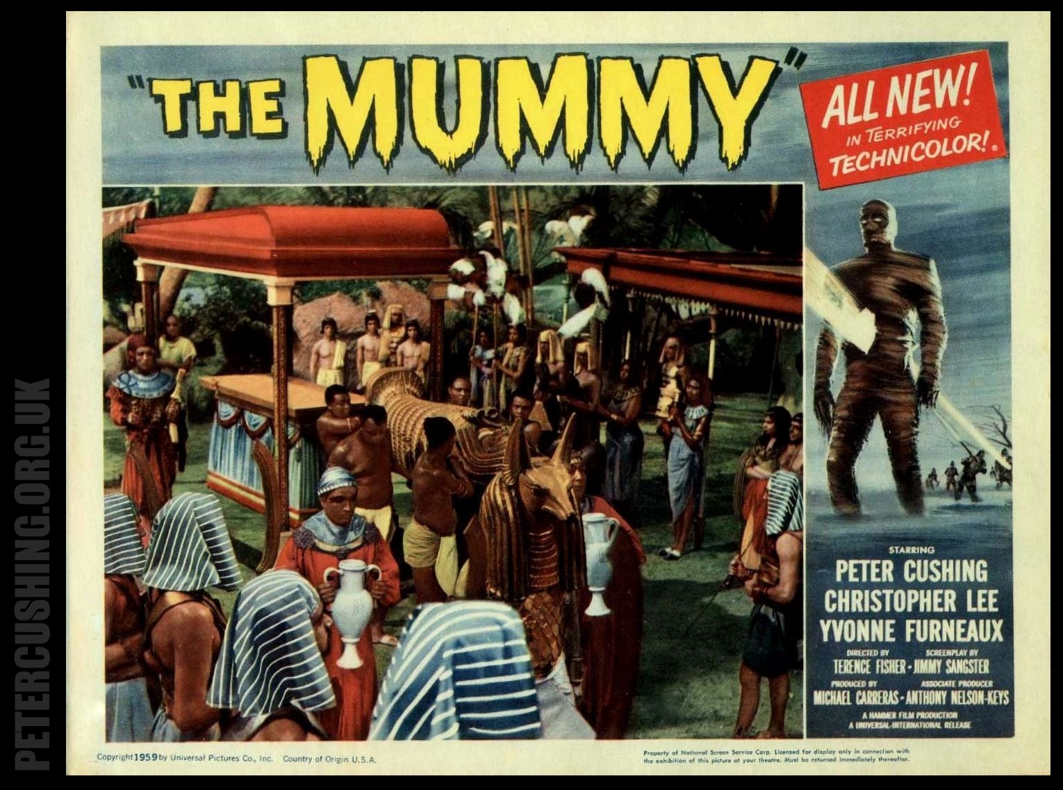 The Black Box Club: PETER CUSHING CHRISTOPHER LEE YVONNE FURNEAUX: 'THE ...