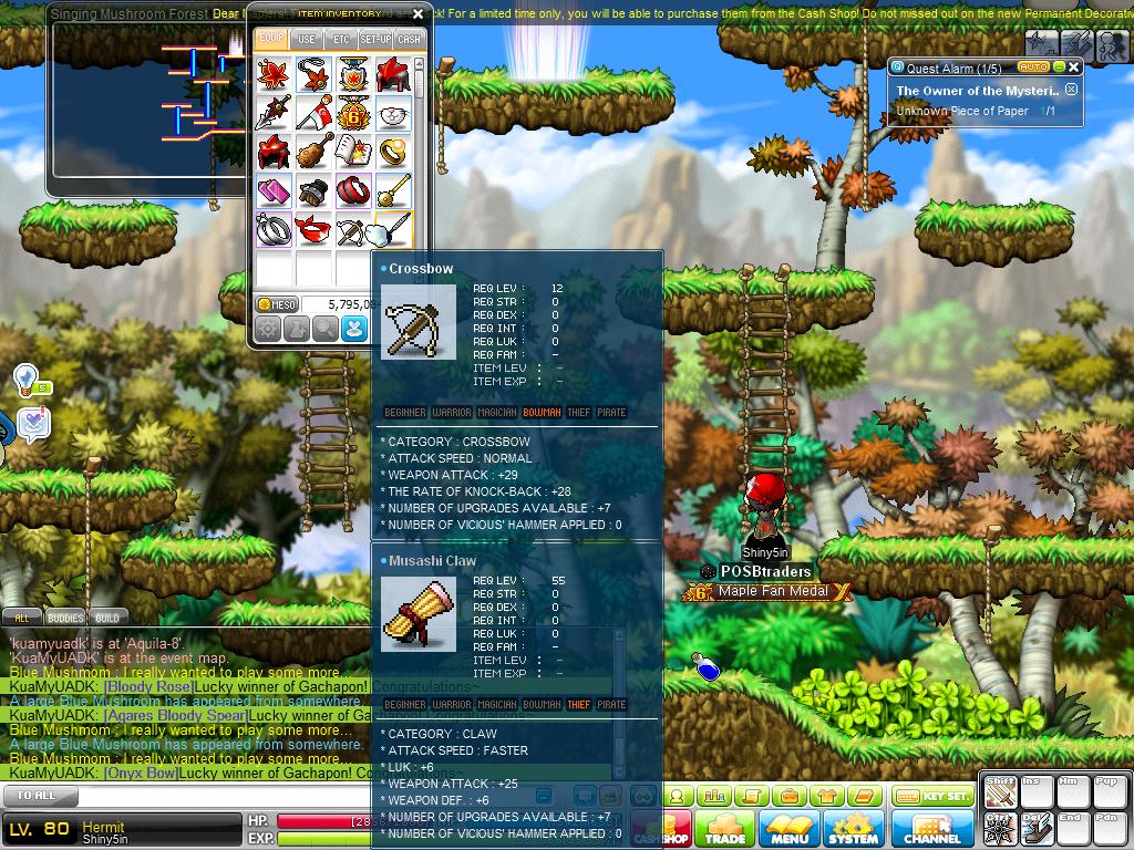 MapleSecrets - ☯ IMBA and CRAZY RICH MapleSEA Legend ☯ ♛: MapleSEA ...