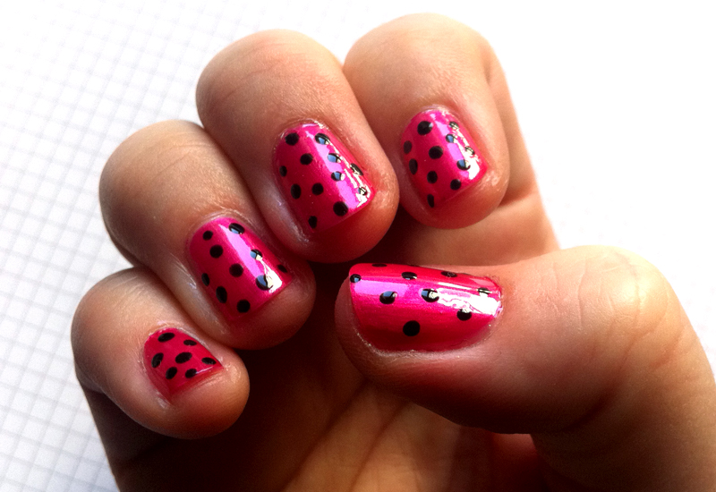 Du rose, du noir, des pois | funambul(in)e: Du rose, du noir, des pois