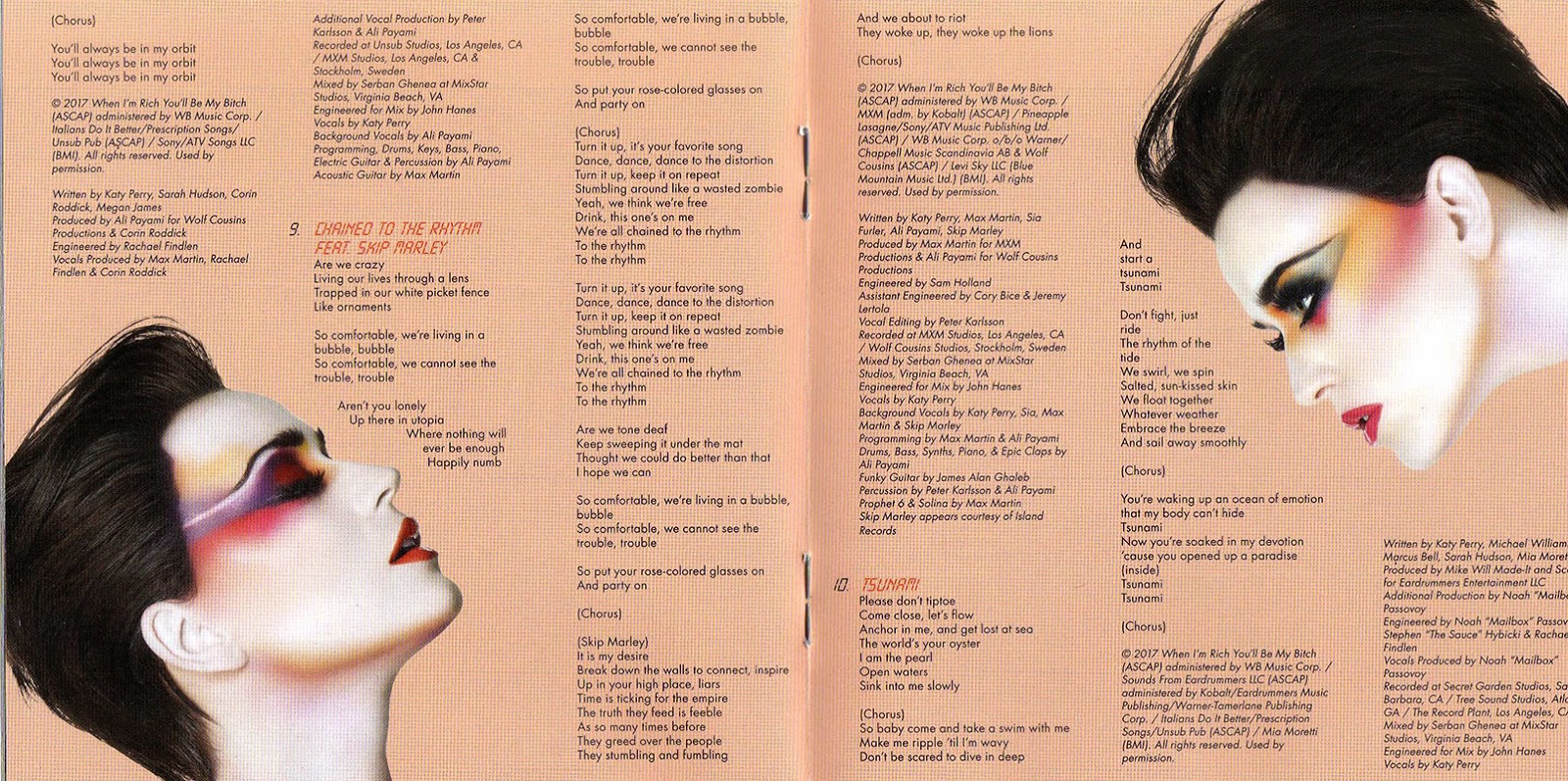 Encarte: Katy Perry - Witness (Target Exclusive) - Encartes Pop