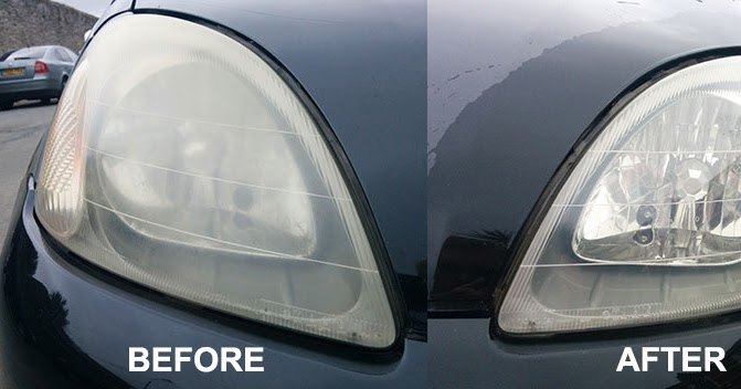 Cleaning Cloudy/Foggy Car Headlights With Bar Keepers Friend | Pug ...