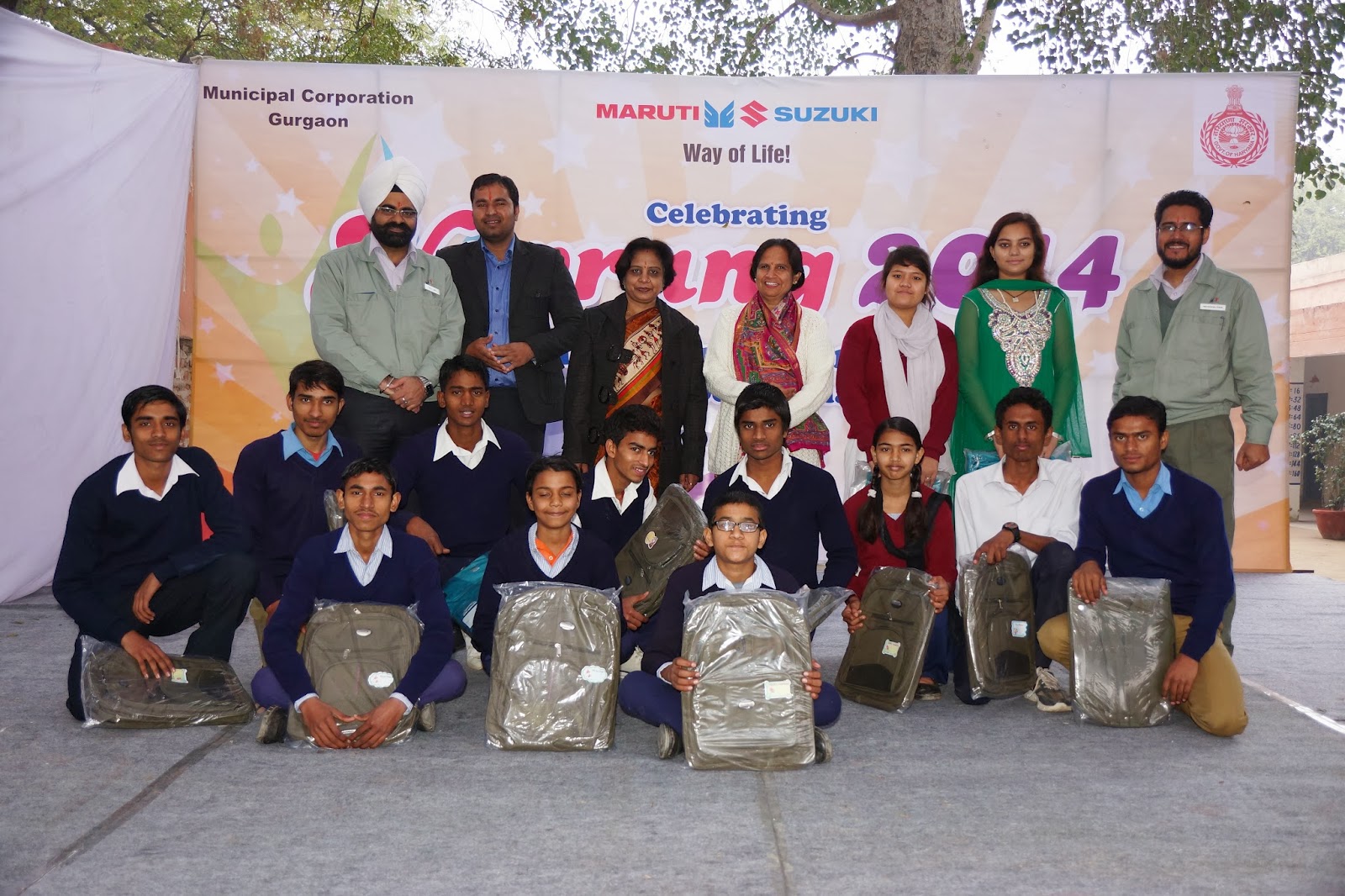 GSSS Sarhaul: Second Annual Function "NAVRANG 2014"