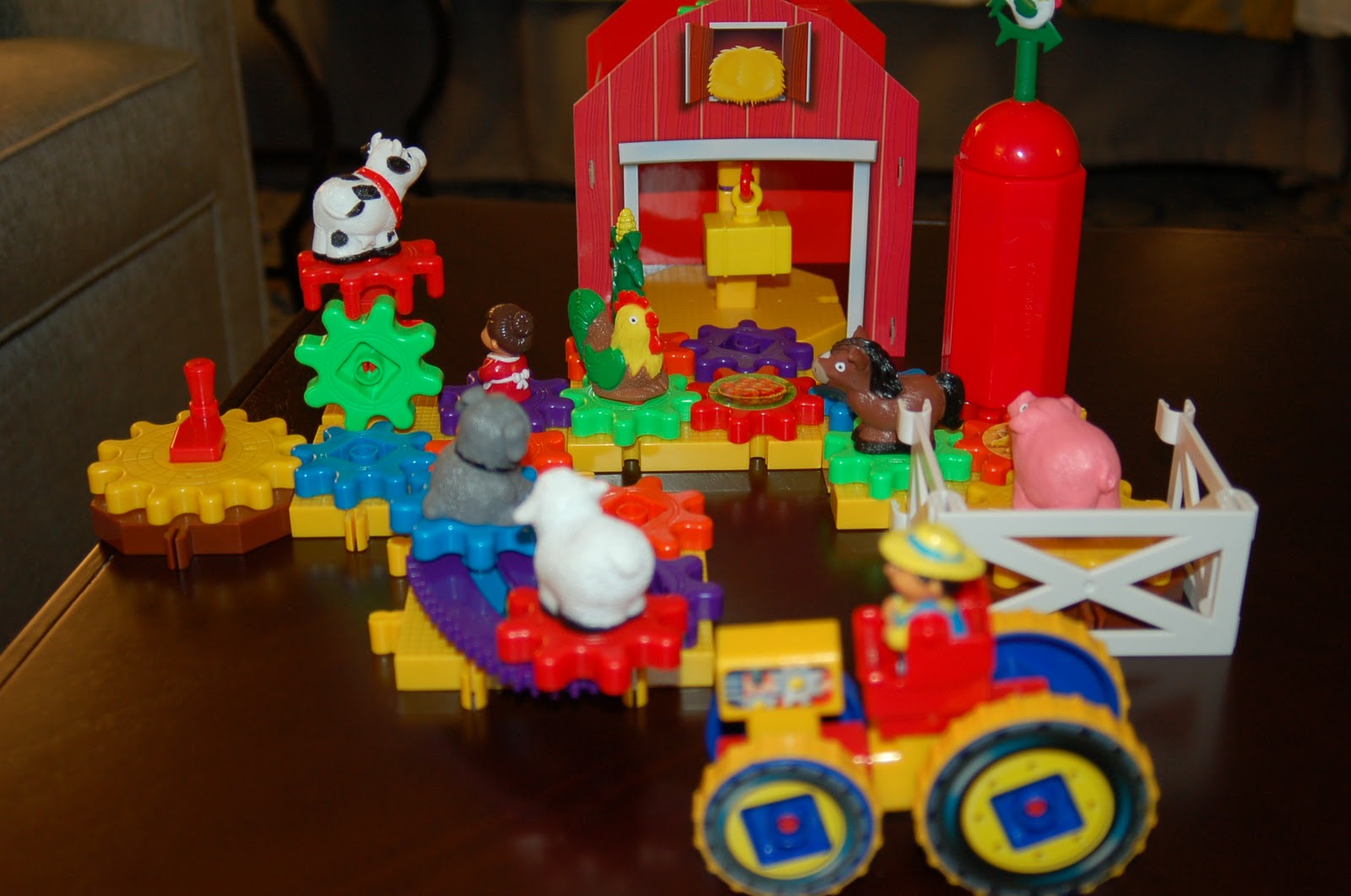 Gears! Gears! Gears! Old McGear's Farm Review - Farm Toys for Kids