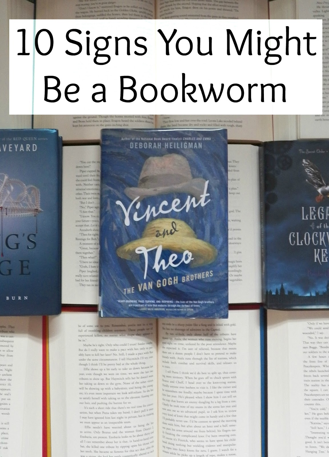 10 Signs You Might Be a Bookworm