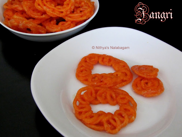 Jangri Recipe with Video |Nithya's Nalabagam