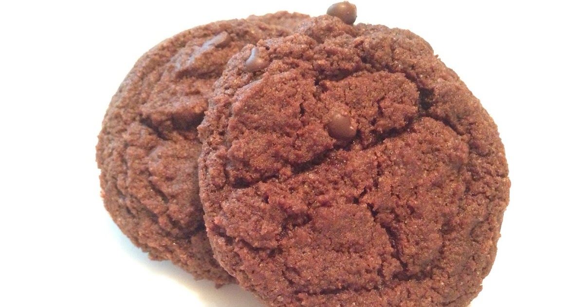 The Comforting Vegan : Vegan Chewy Choco-Choco Chip Cookies