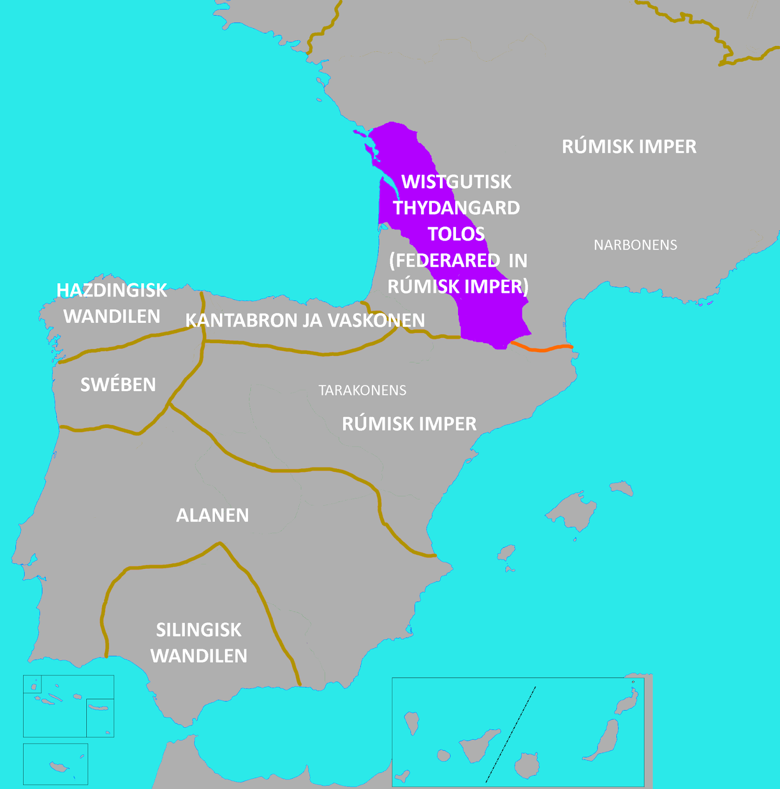 Universo Visigotia: SAGA DE LOS GODOS (DE -1300 A 711) - SAG AF GUTEN ...