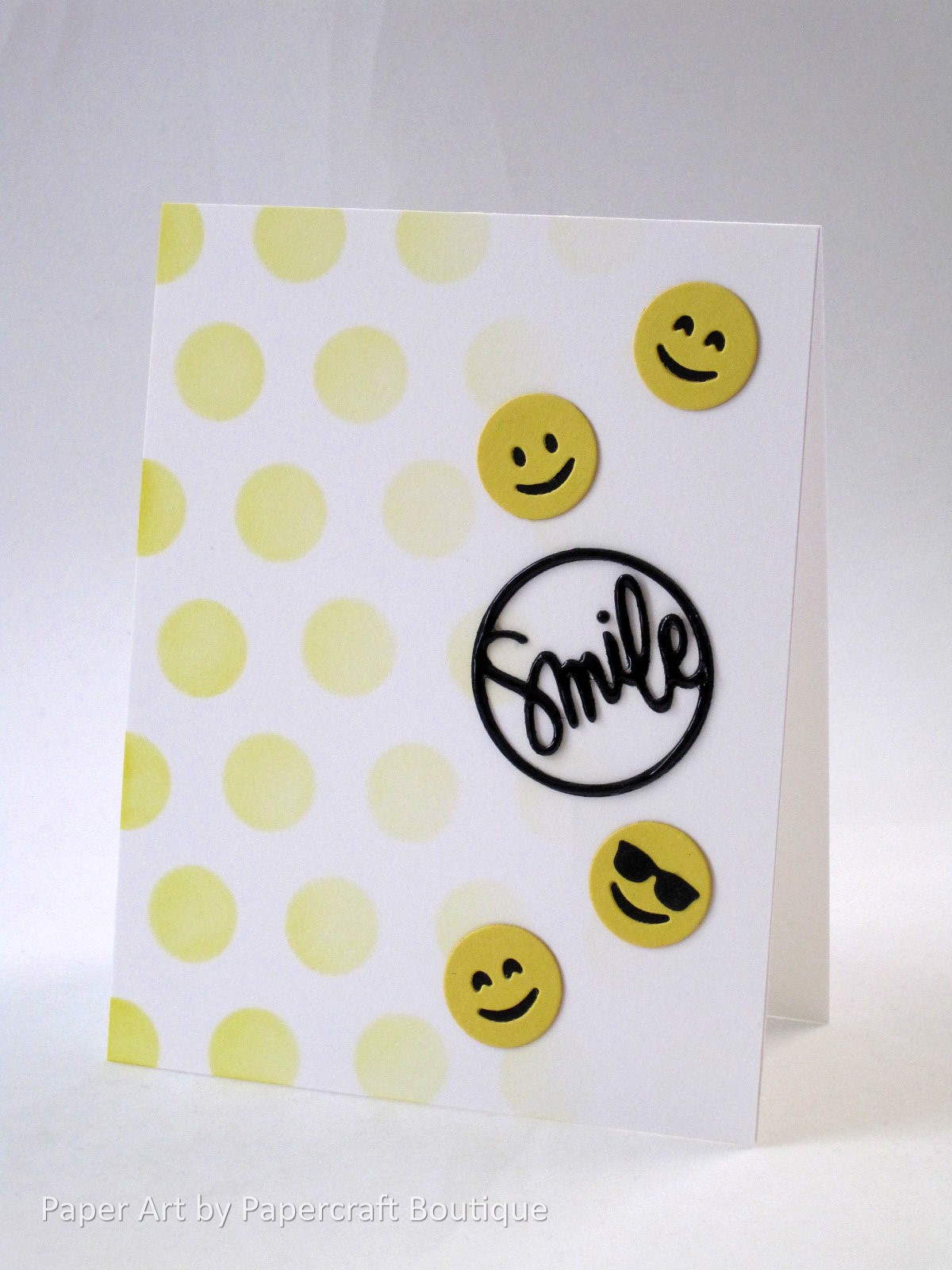 Papercraft Boutique: CAS(E) this Sketch #215 - smile
