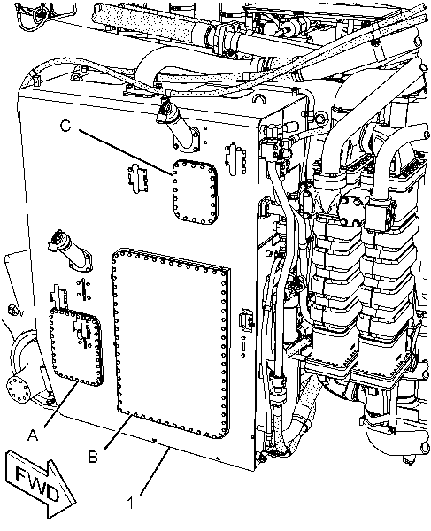 797F Off-Highway Truck: Hydraulic Tank (Brake, Hoist, Steering)