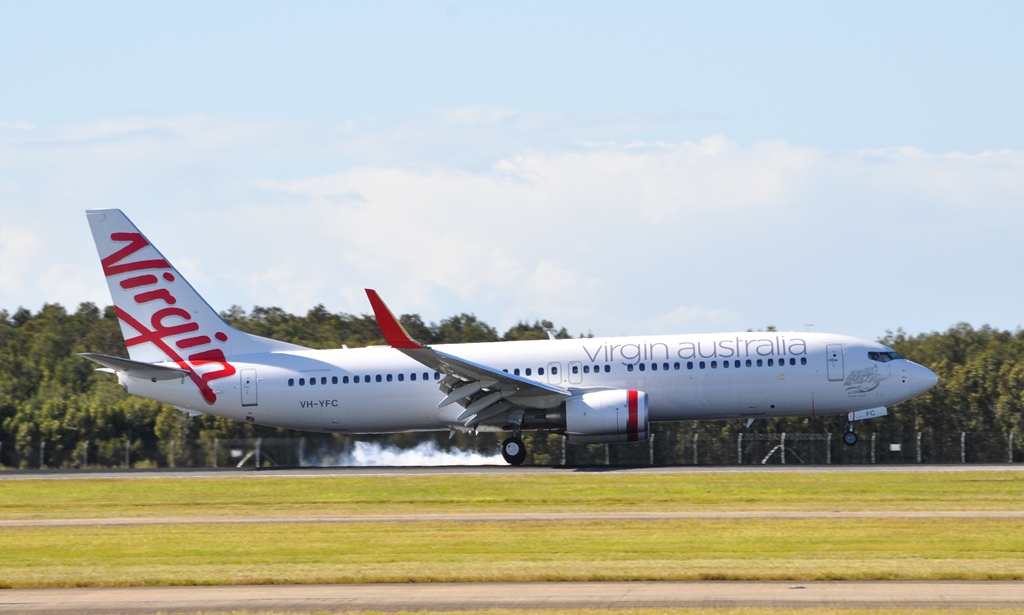 Central Queensland Plane Spotting: Virgin Australia's Boeing B737 in ...