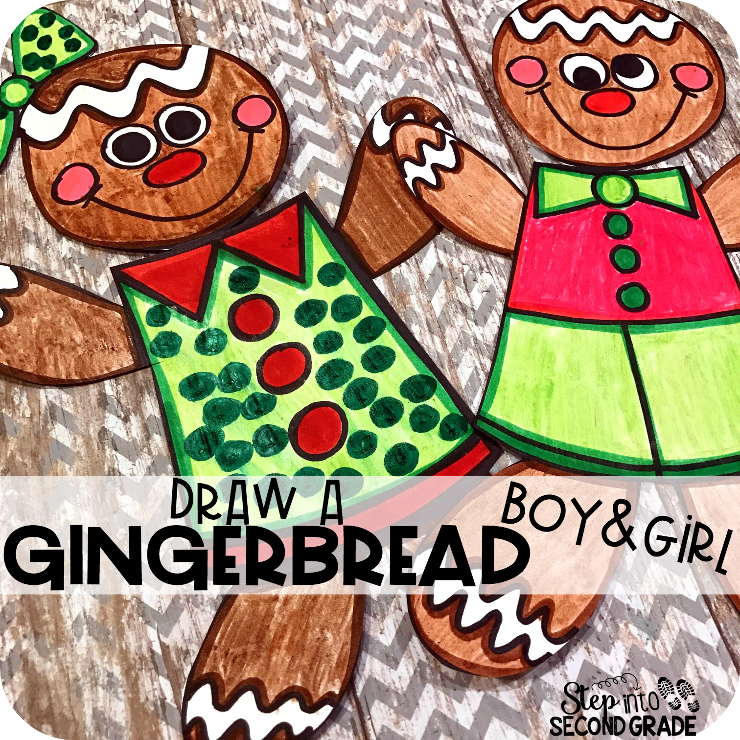 Step Into 2nd Grade With Mrs Lemons Draw A Gingerbread Boy And Girl step-into-2nd-grade-with-mrs-lemons-draw-a-gingerbread-boy-and-girl