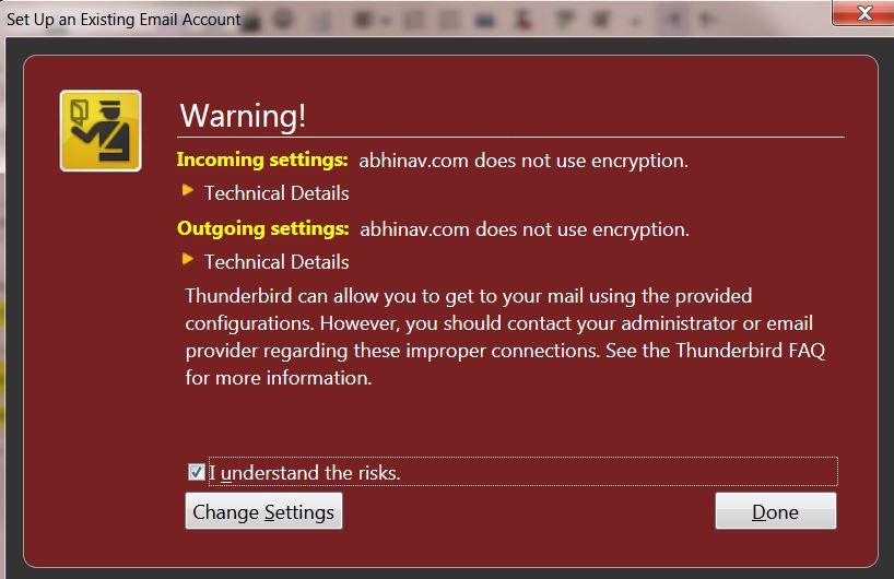 The Java and Alfresco World: Setting up local mail server using Apache James Server App
