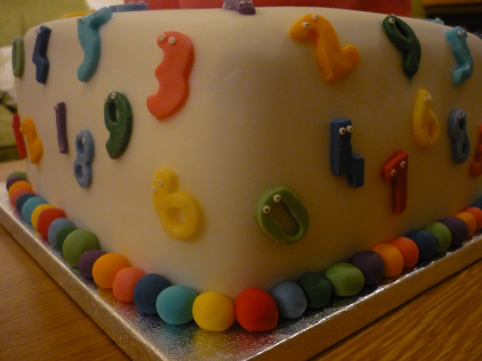 Eat Cakes by Susan: Numberjacks Birthday Cake